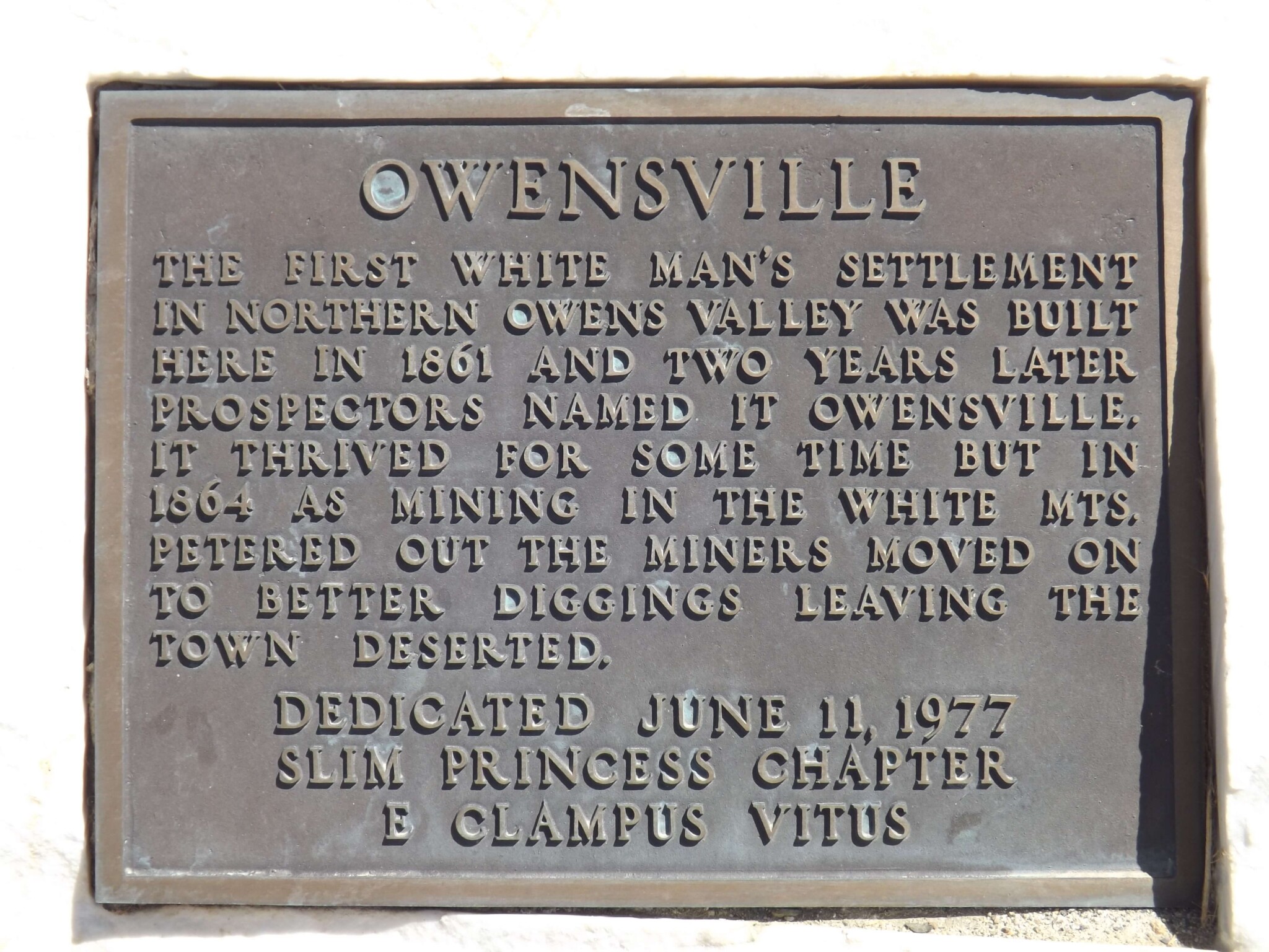 Hidden Pioneer History of the Owens Valley - Visit Bishop