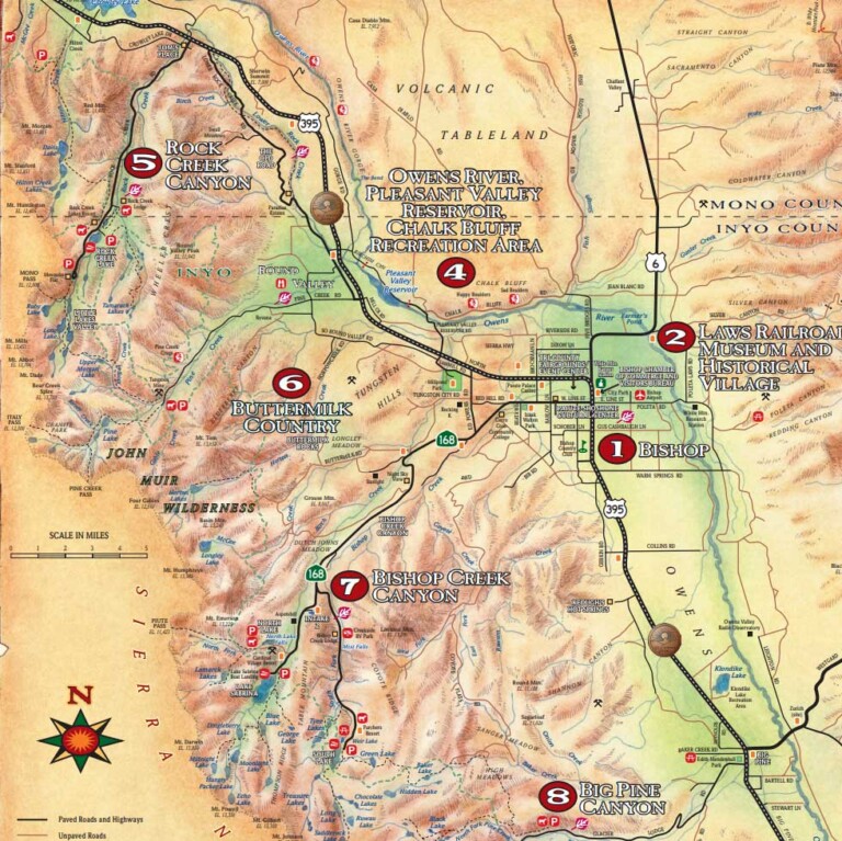 Maps & Brochures - Visit Bishop