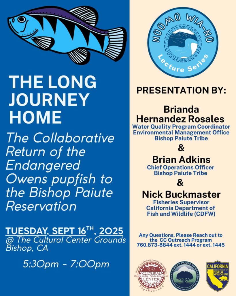 OWENS PUPFISH PRESENTATION - Visit Bishop