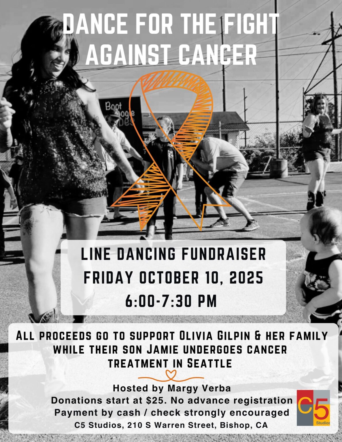 Line Dancing Fundraiser for Olivia Gilpin's Family - Visit Bishop